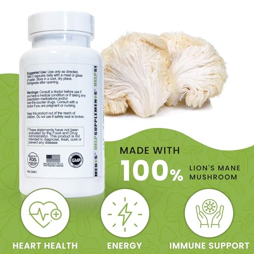 60 capsules of organic mushroom extract
