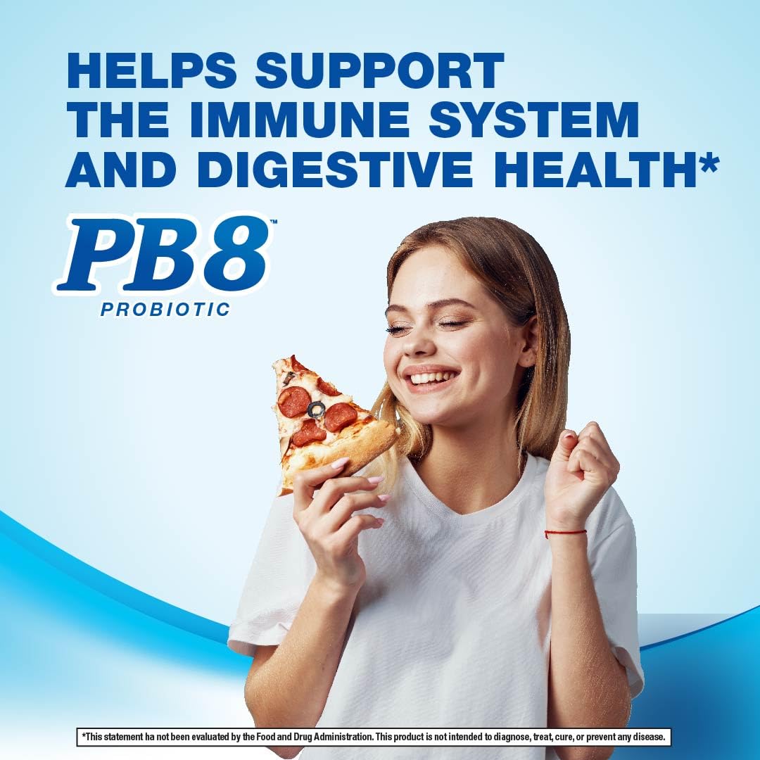 60 capsules of PB8 probiotics