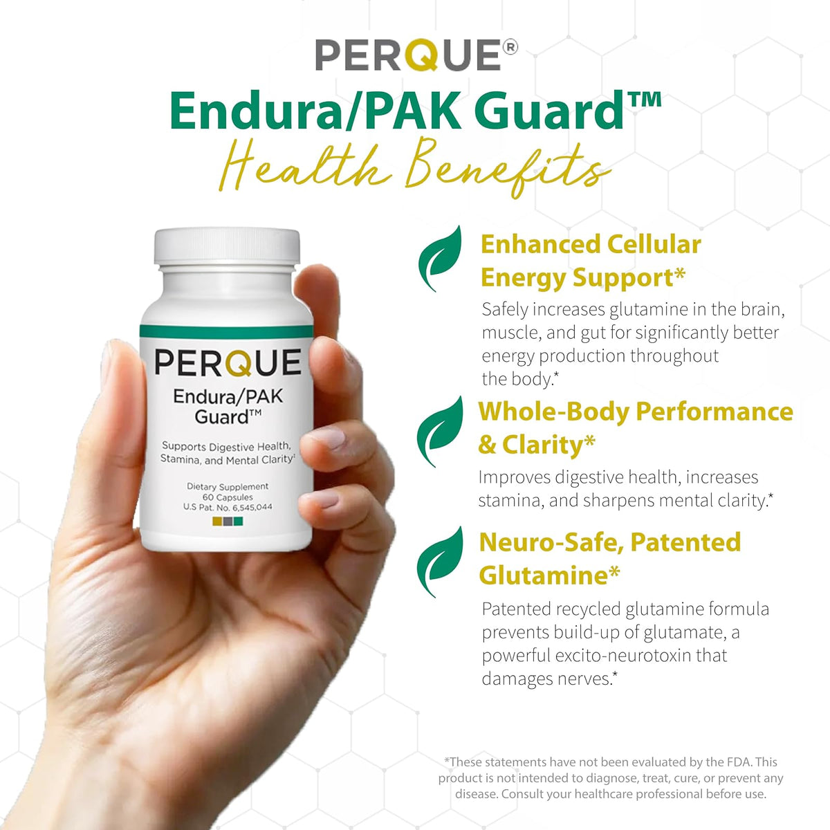 60 capsules of PERQUE vitamins