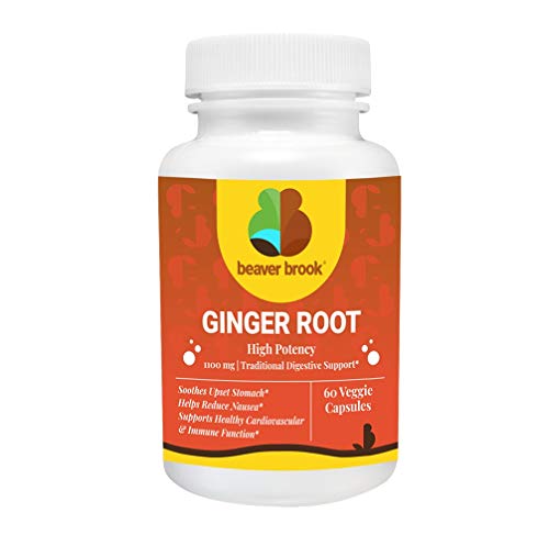 60 capsules of potent ginger