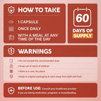 60 capsules of potent herbal formula