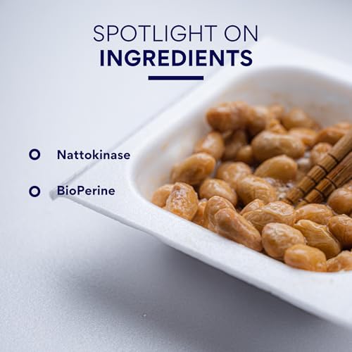 60 capsules of potent Nattokinase