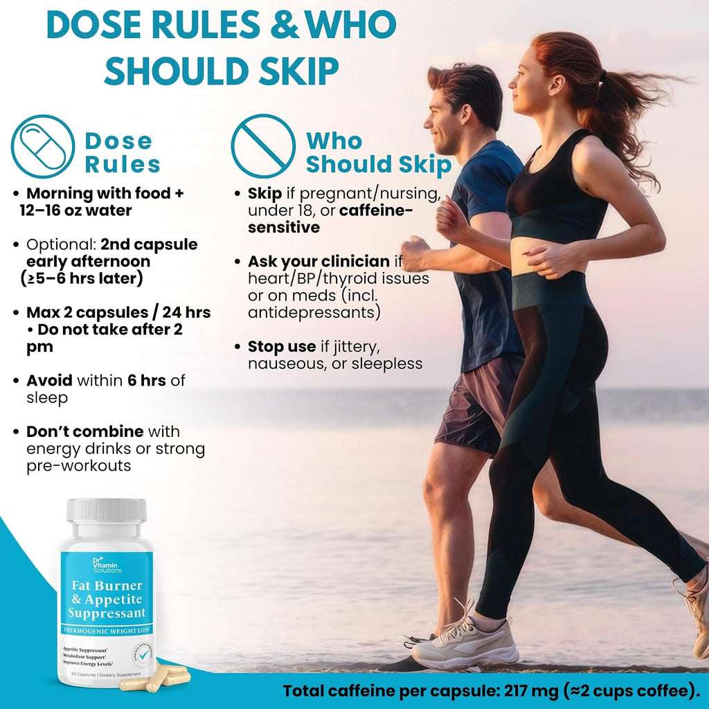 60 capsules of powerful fat burners