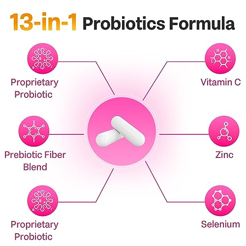 60 capsules of powerful probiotics