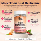 60 capsules of premium berberine