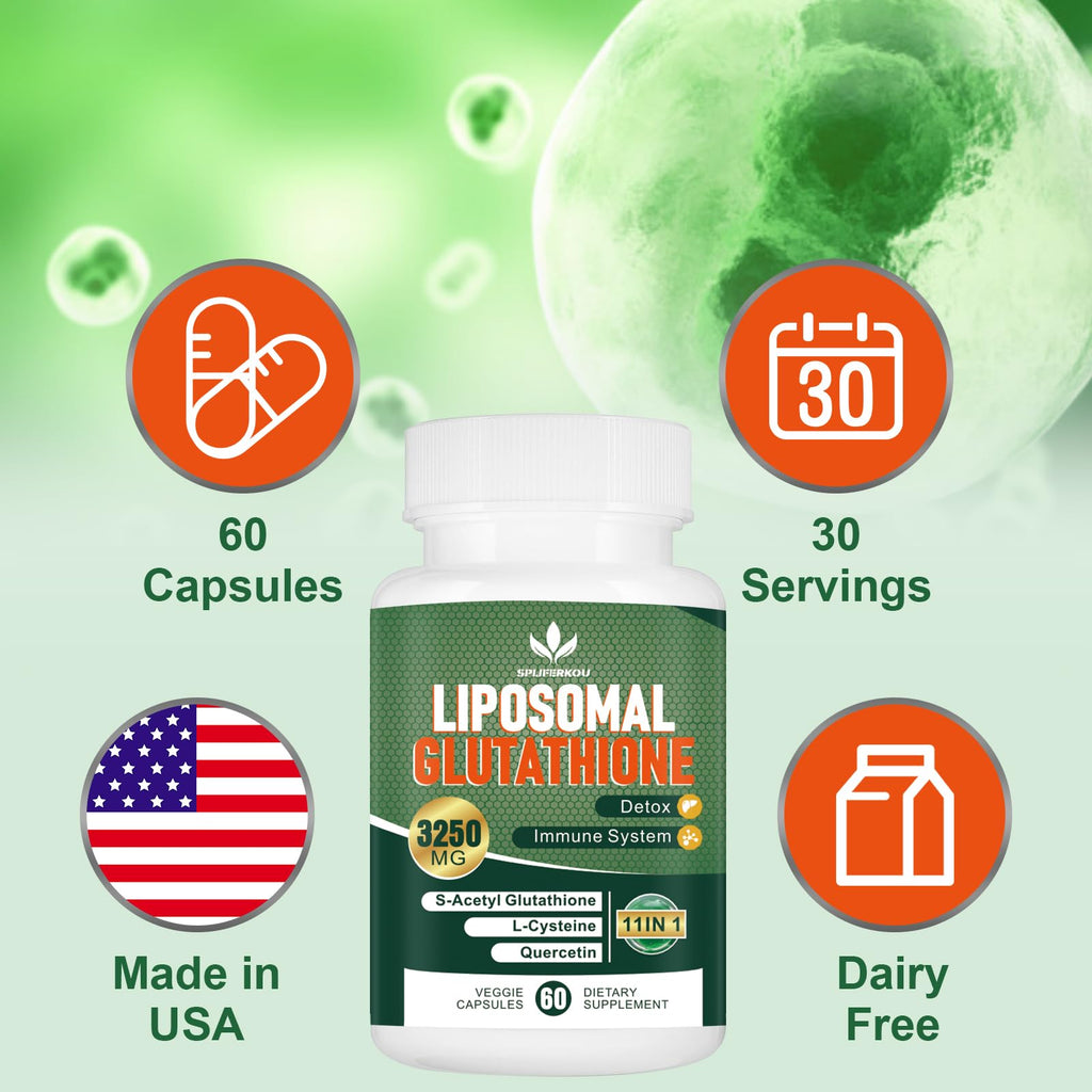 60 capsules of premium glutathione