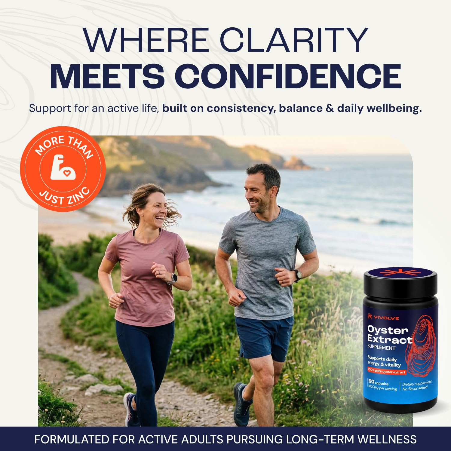 60 capsules of premium oyster extract