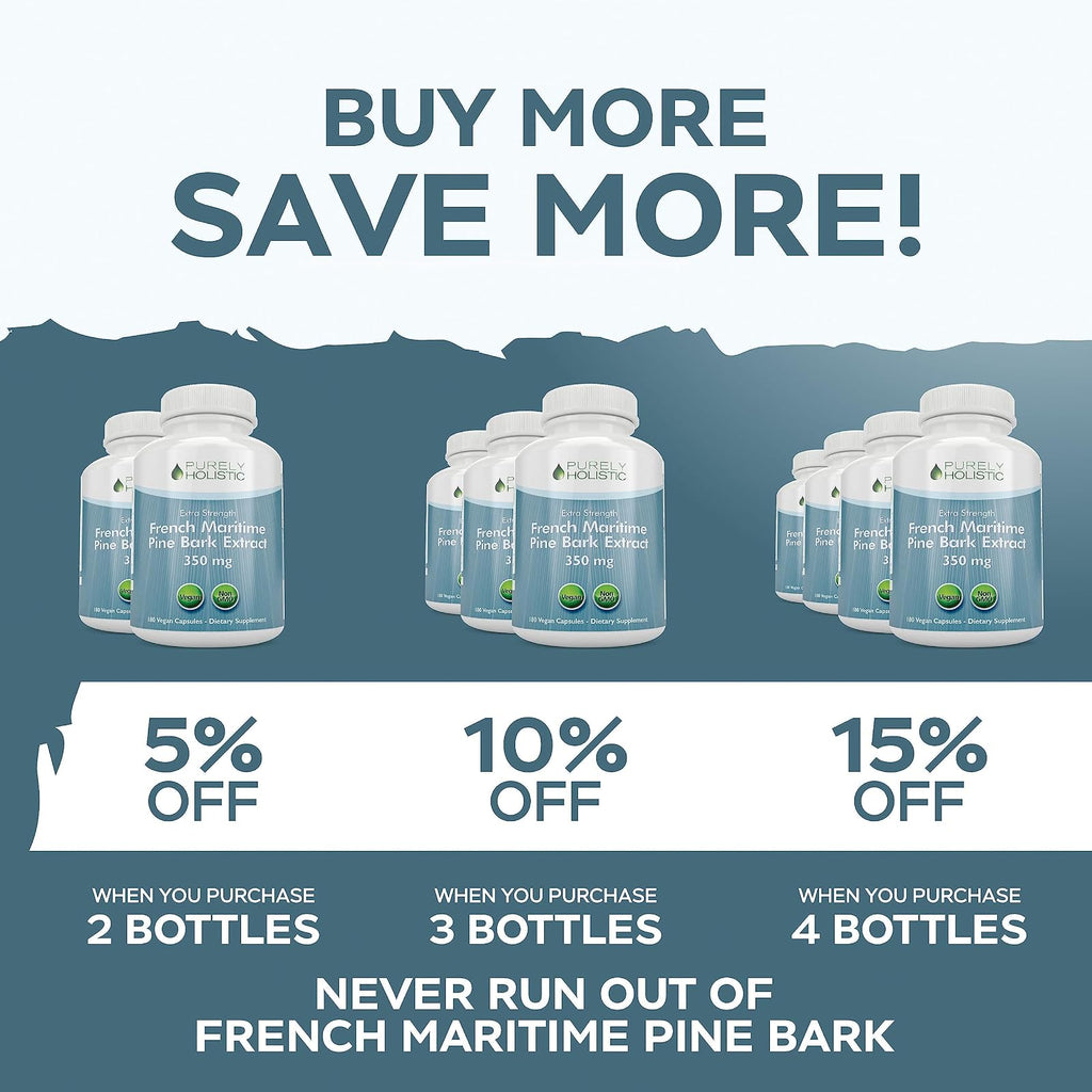 60 capsules of premium pine extract