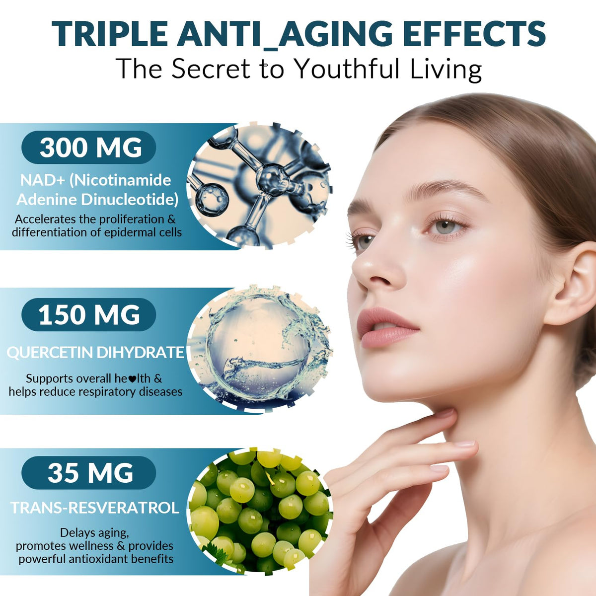 60 capsules of premium resveratrol