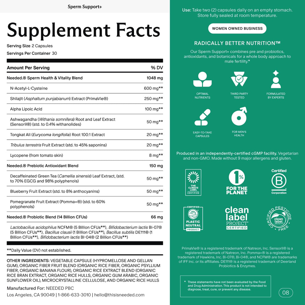 60 capsules of prenatal DHA