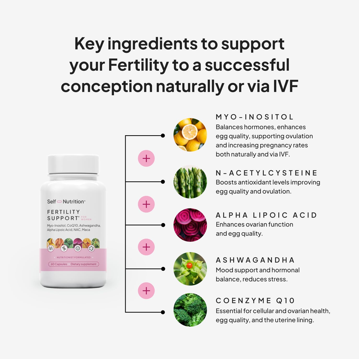 60 capsules of prenatal DHA