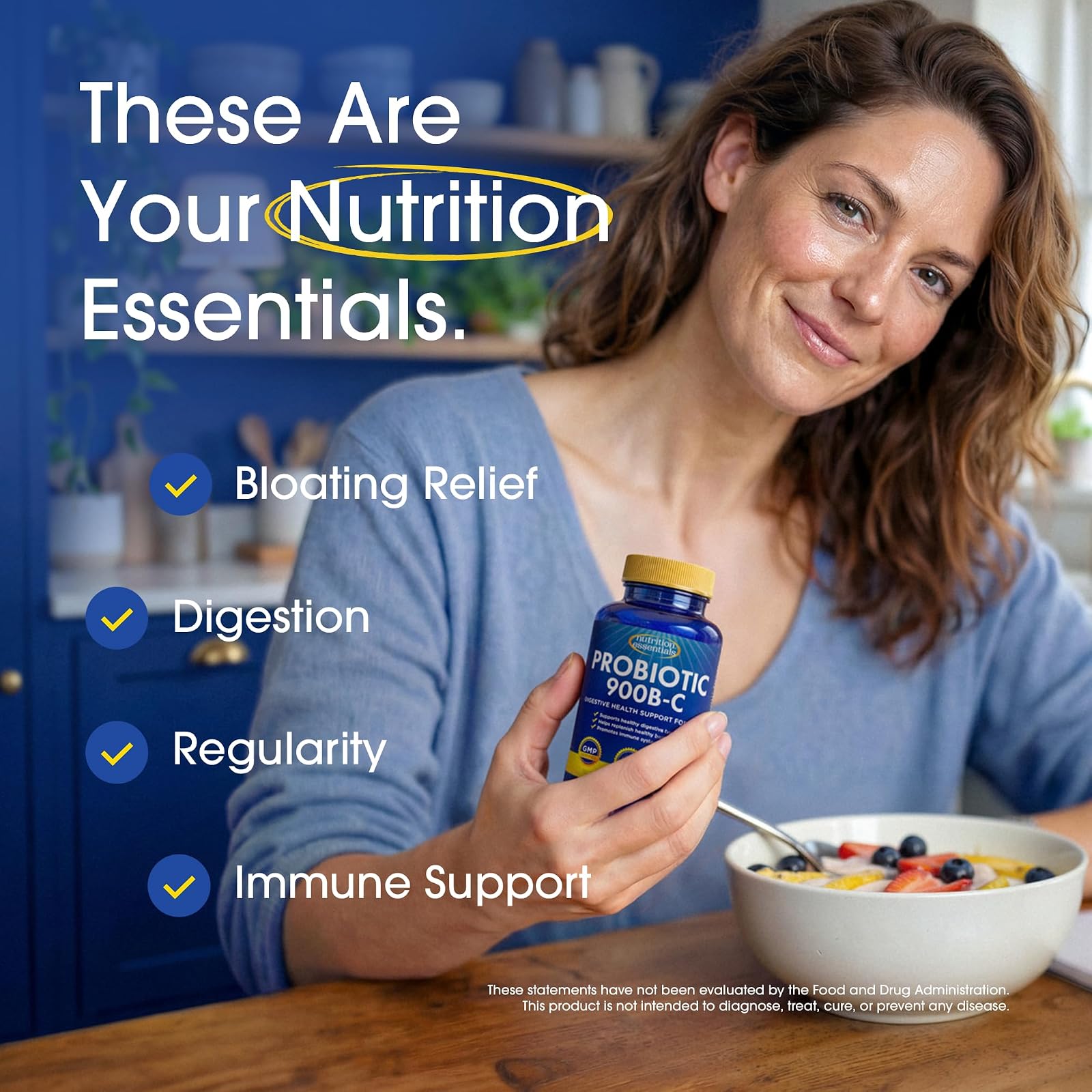 60 capsules of probiotics 50 billion cfu