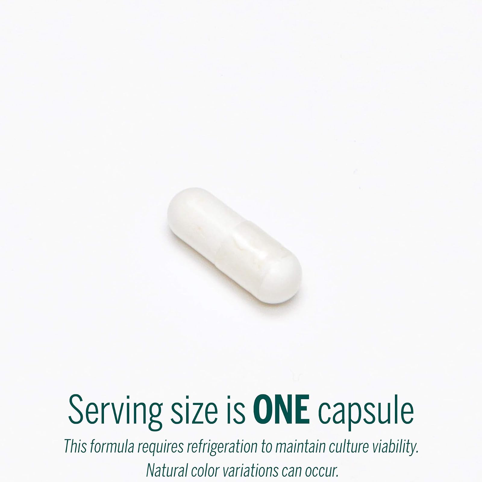 60 capsules of probiotics 50 billion cfu