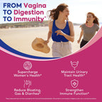 60 capsules of probiotics for women