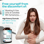 60 capsules of probiotics for women