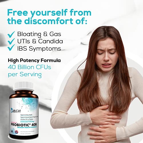 60 capsules of probiotics for women