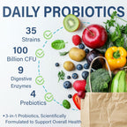 60 capsules of probiotics