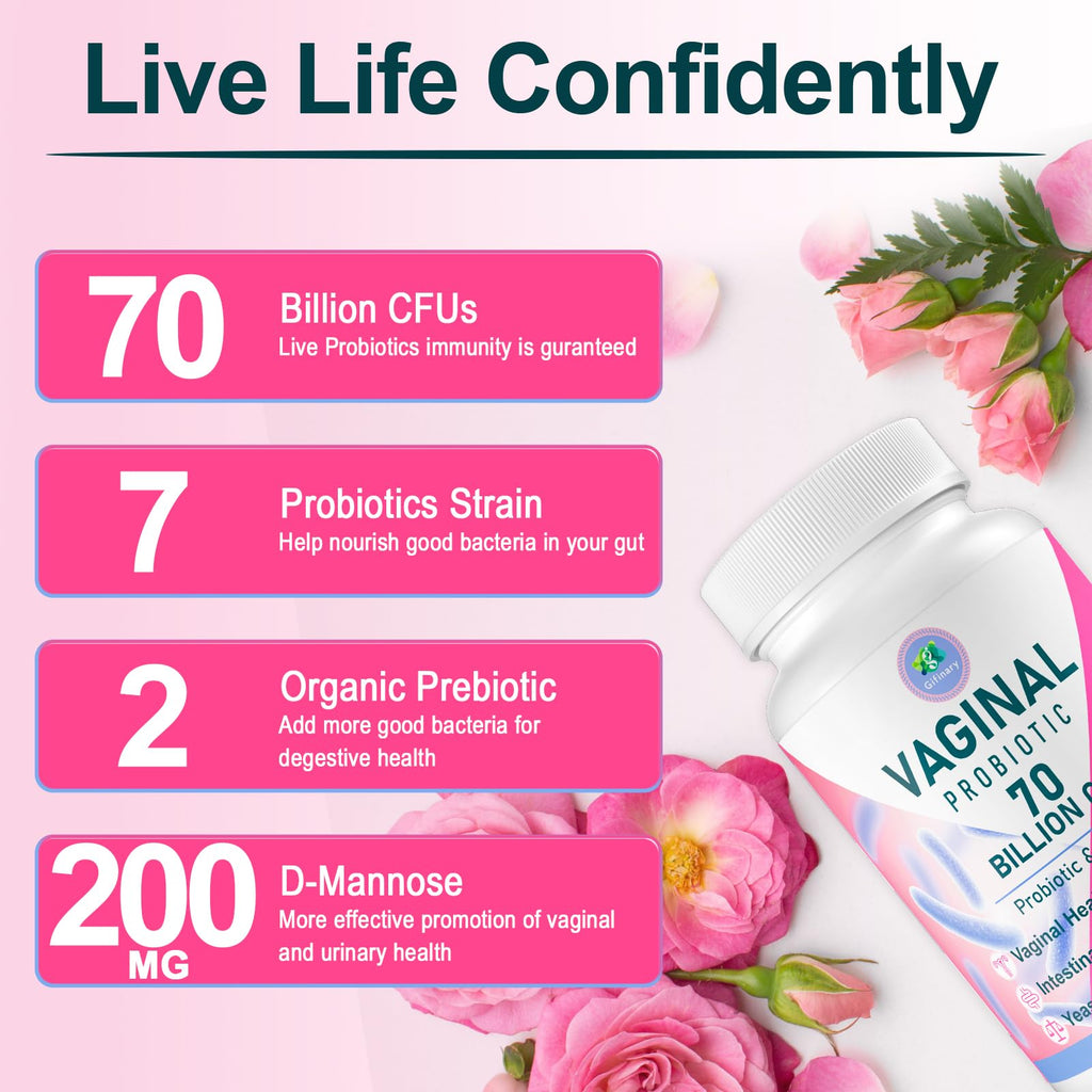 60 capsules of probiotics
