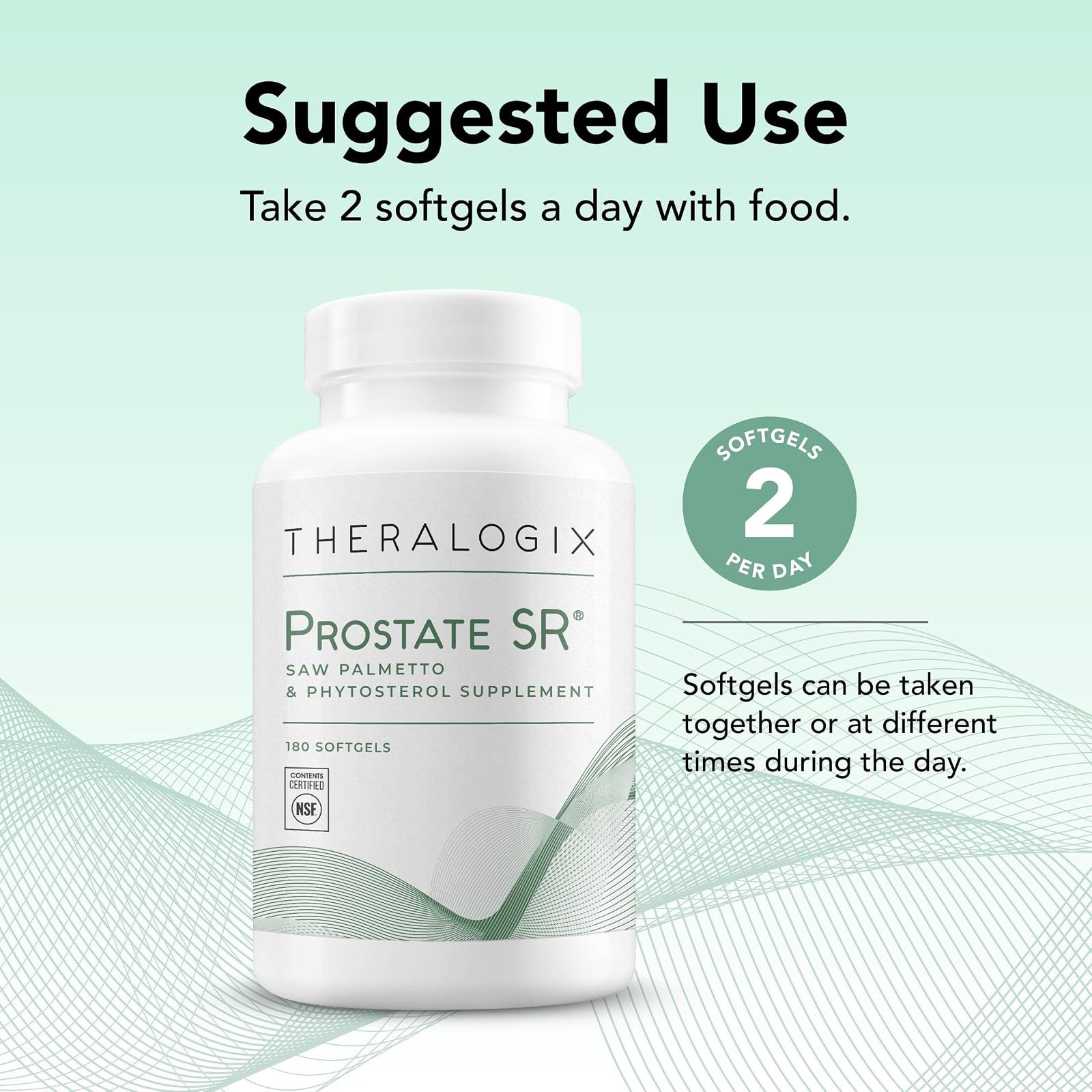 60 capsules of Prostate SR vitamins