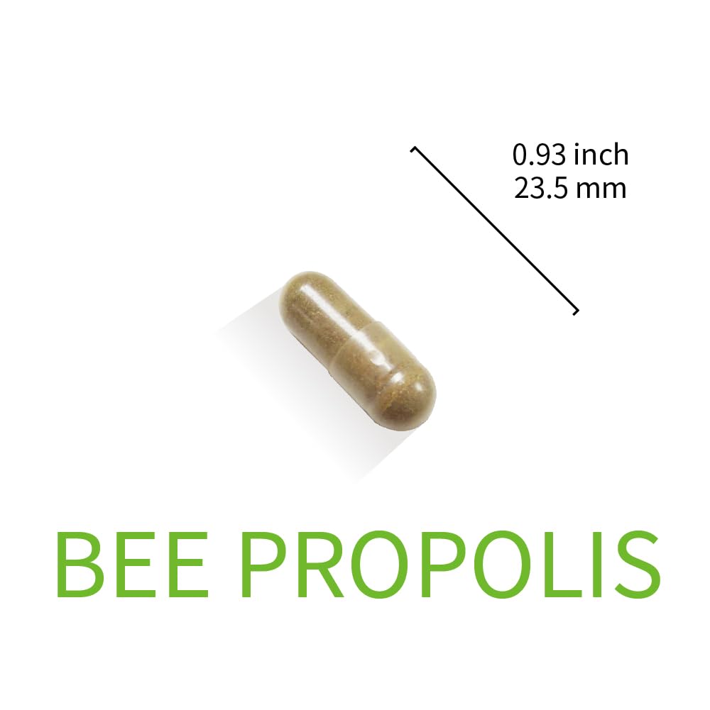 60 capsules of pure bee propolis