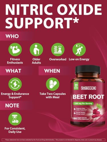 60 capsules of pure beet root extract