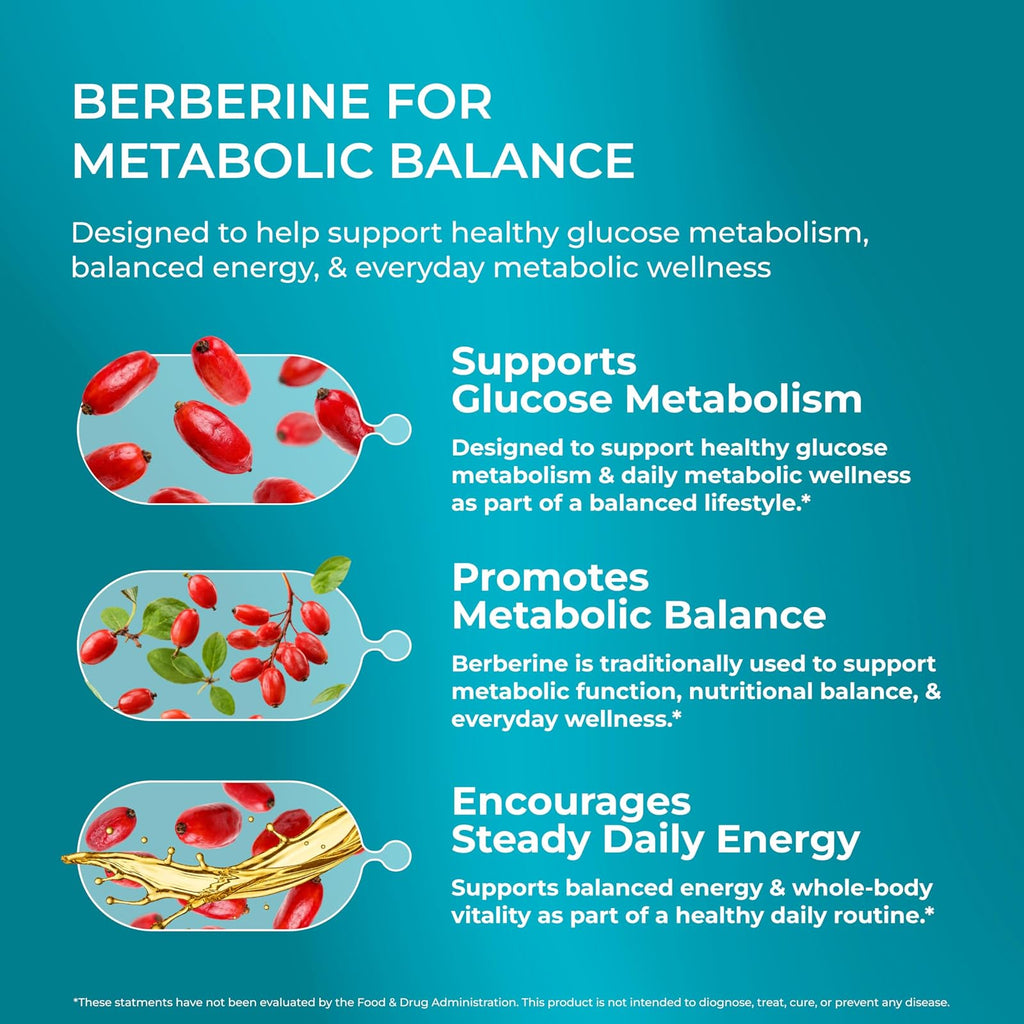 60 capsules of pure berberine HCL