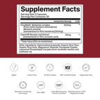 60 capsules of pure berberine
