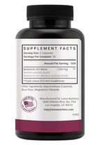 60 capsules of pure berberine