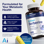 60 capsules of pure berberine