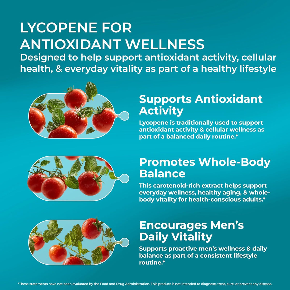 60 capsules of pure lycopene