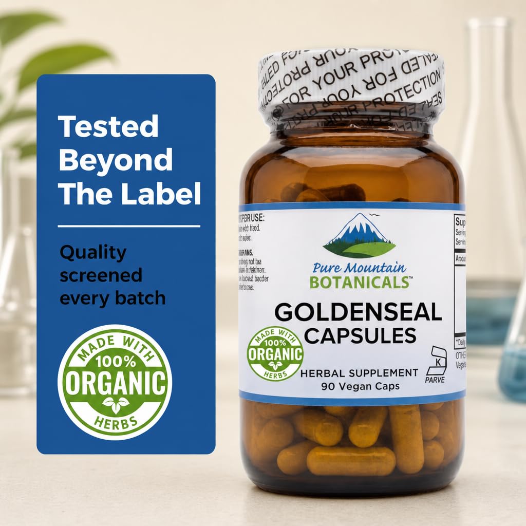 60 capsules of Pure Mountain Botanicals