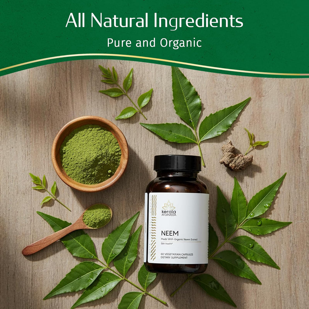 60 capsules of pure neem extract