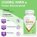 60 capsules of pure resveratrol