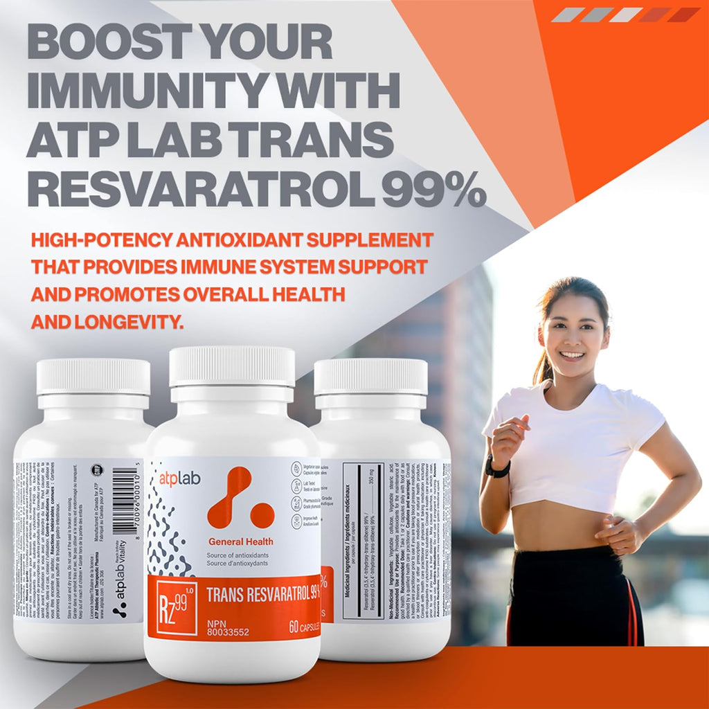 60 capsules of pure resveratrol