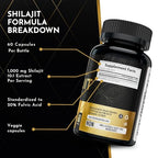 60 capsules of pure shilajit