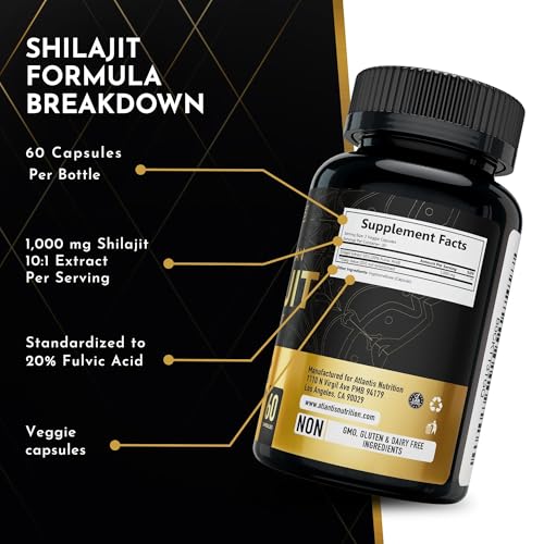 60 capsules of pure shilajit
