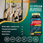 60 capsules of Quercetin goodness