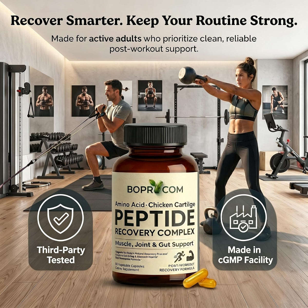 60 capsules of recovery support