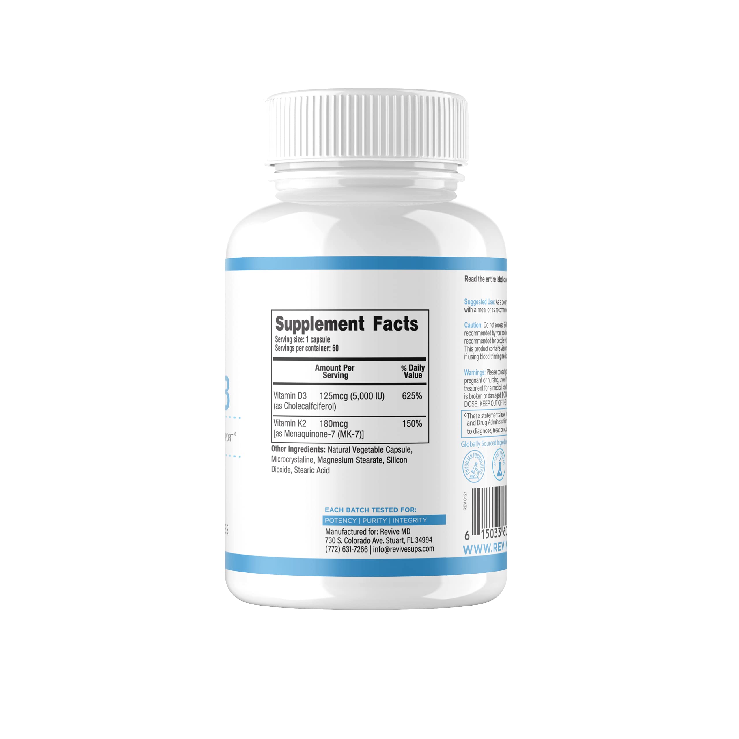 60 capsules of Revive MD calcium