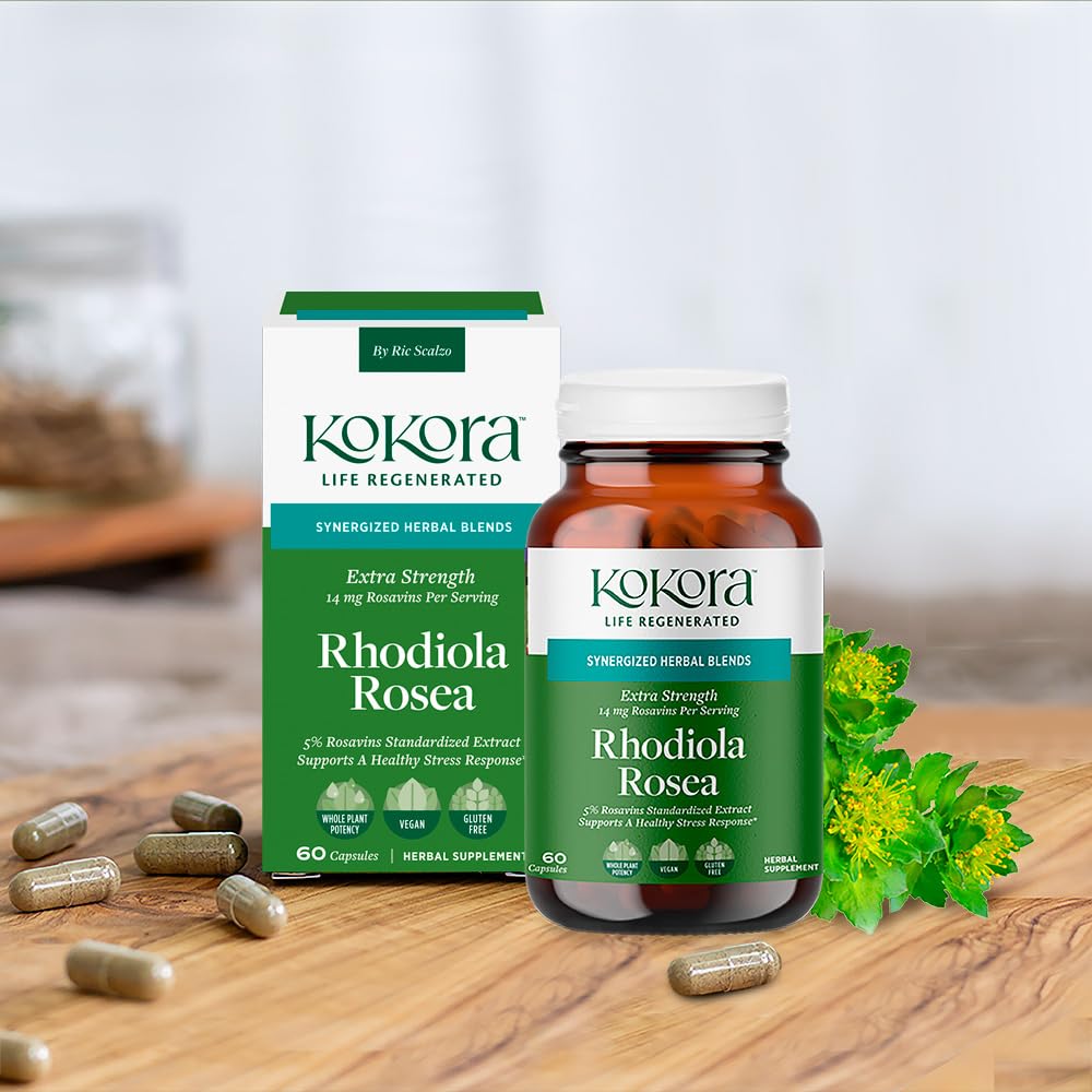 60 capsules of Rhodiola Rosea for wellness