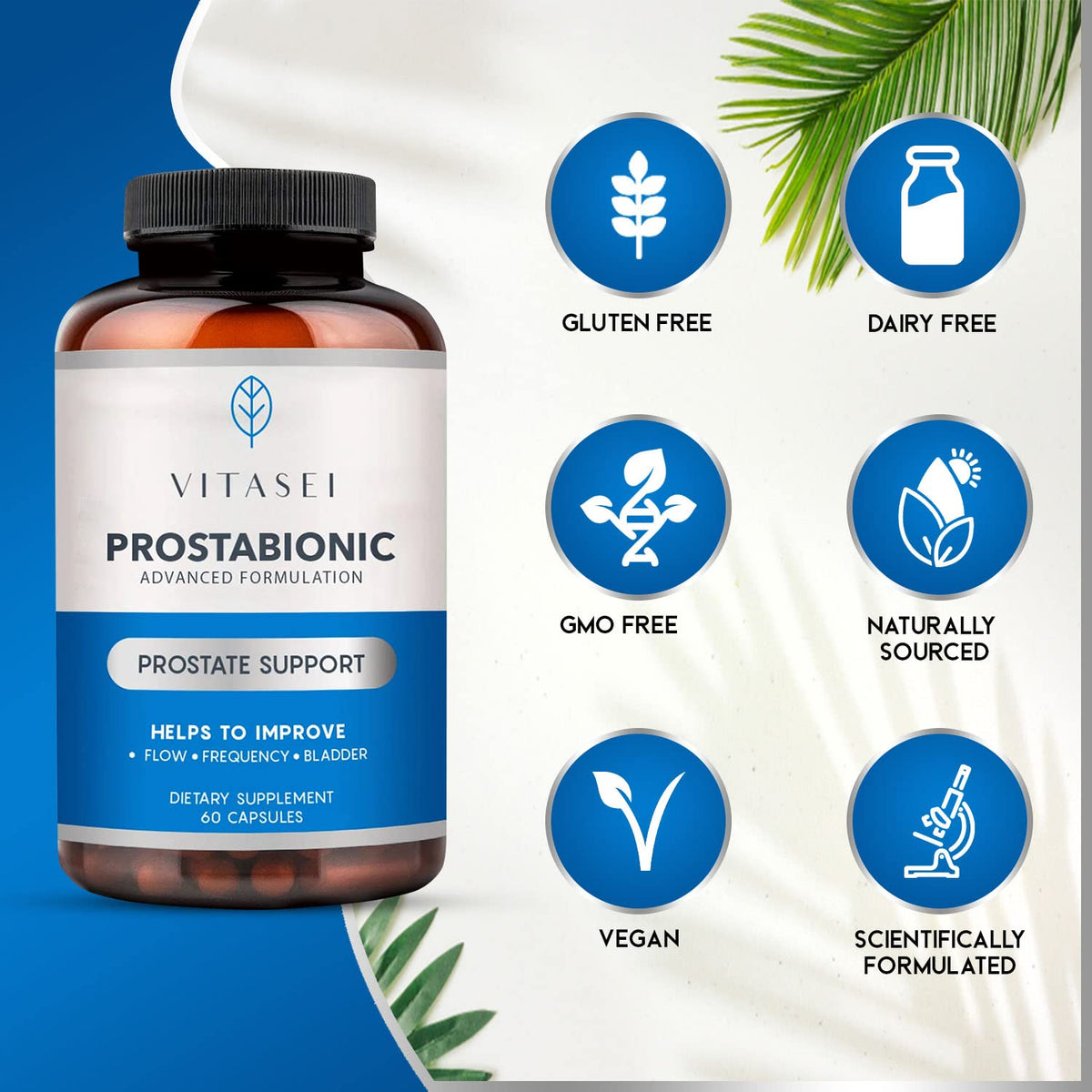 60 capsules of saw palmetto extract