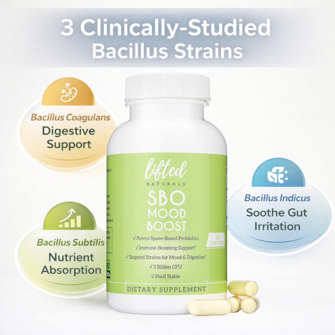 60 capsules of SBO mood probiotics