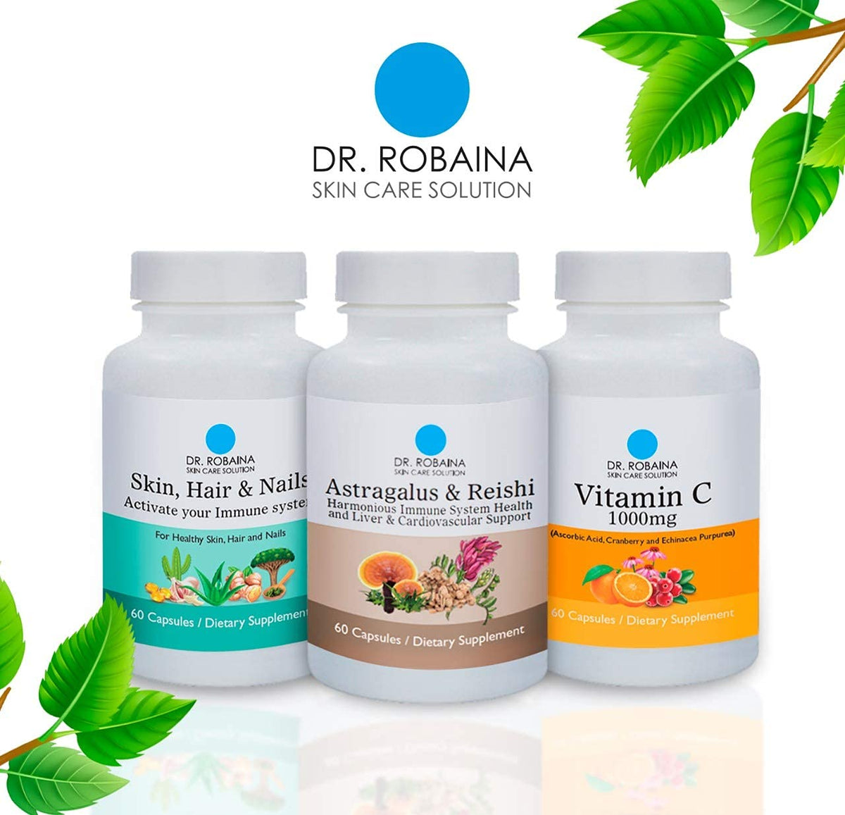 60 capsules of skin care support