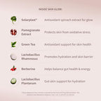 60 capsules of skin-enhancing probiotics