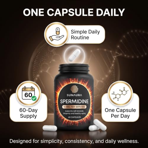 60 capsules of Spermidine supplement