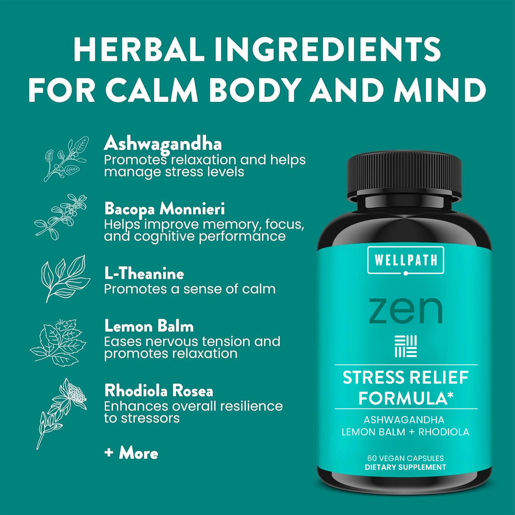 60 capsules of stress support