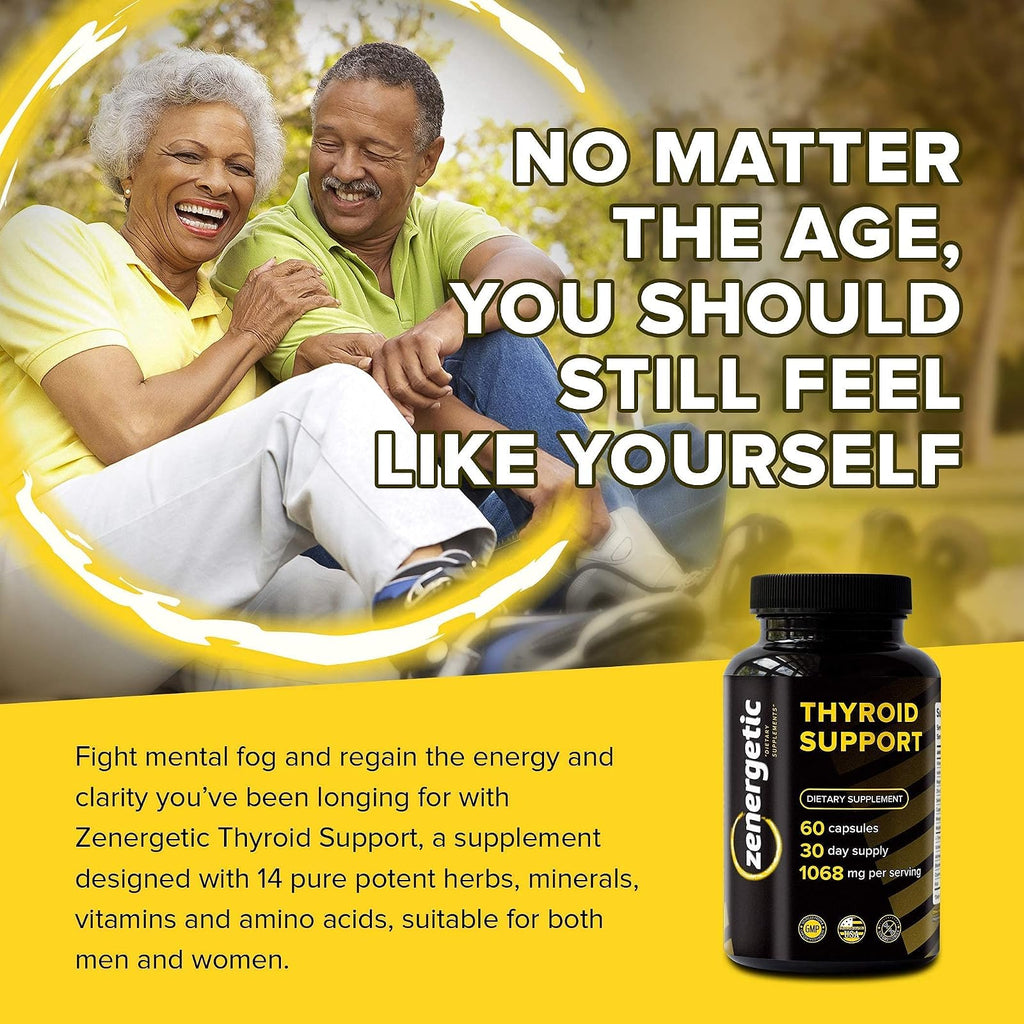60 capsules of thyroid health support