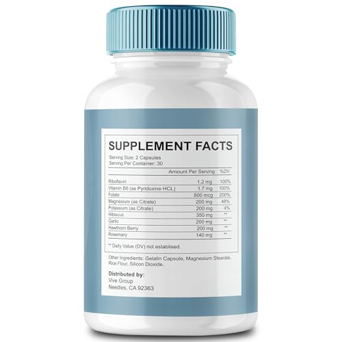 60 capsules of tinnitus relief formula