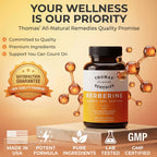 60 capsules of Toms Remedies berberine