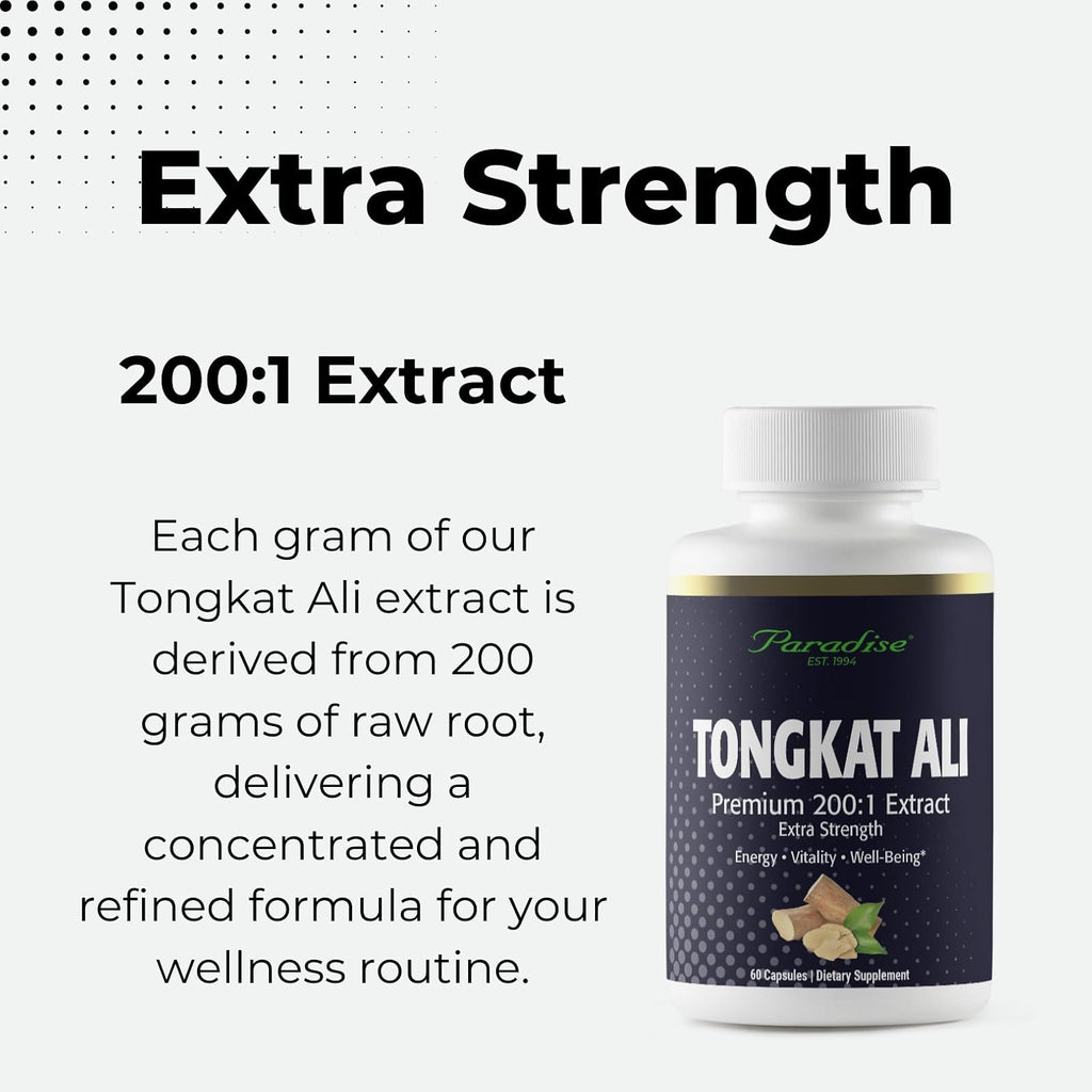 60 capsules of Tongkat Ali extract